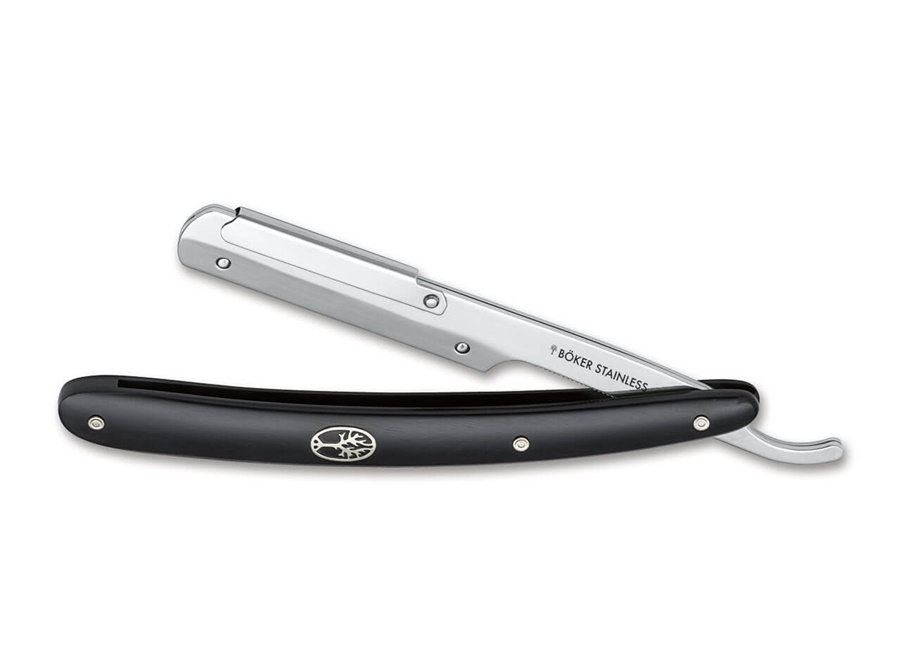 Boker Britva Black Amboina Straight Razor 6/8 140919 | Snajper
